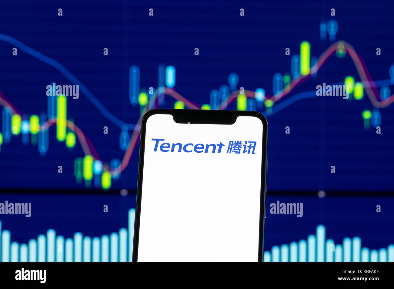Tencent logo hi-res stock photography and images - Alamy