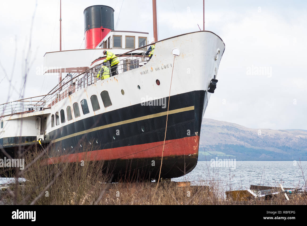 Loch lomond slipway hi-res stock photography and images - Alamy