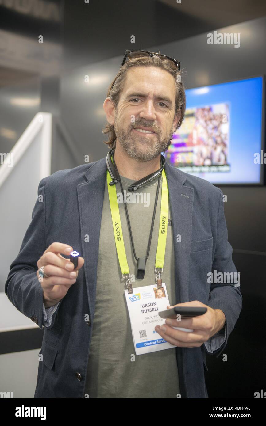 Las Vegas, Nevada, USA. 8th Jan, 2019. Urson Russell - Chief Operations ...