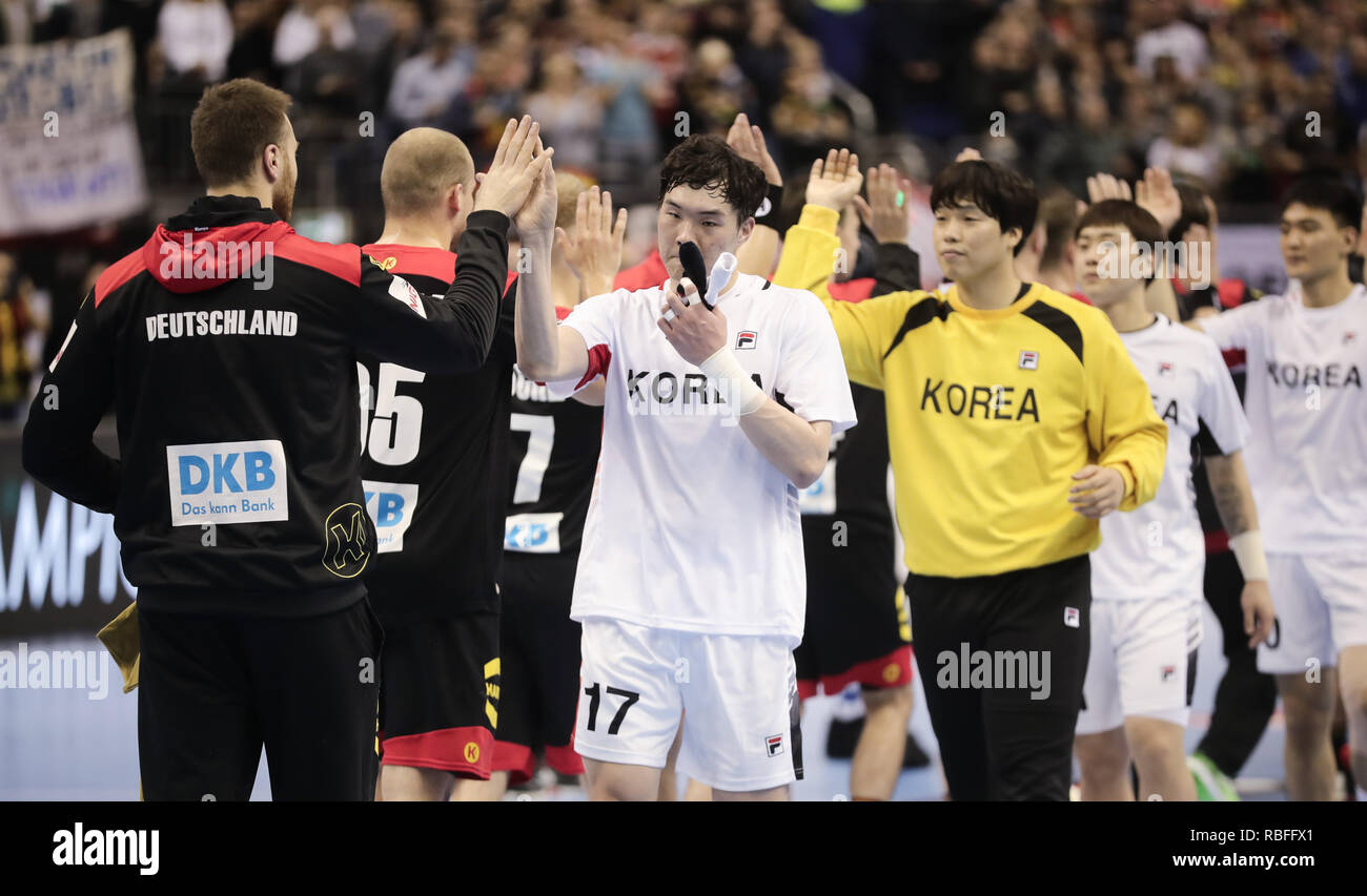 Berlin, Germany. 10th Jan, 2019. Handball: WM, Korea - Germany ...