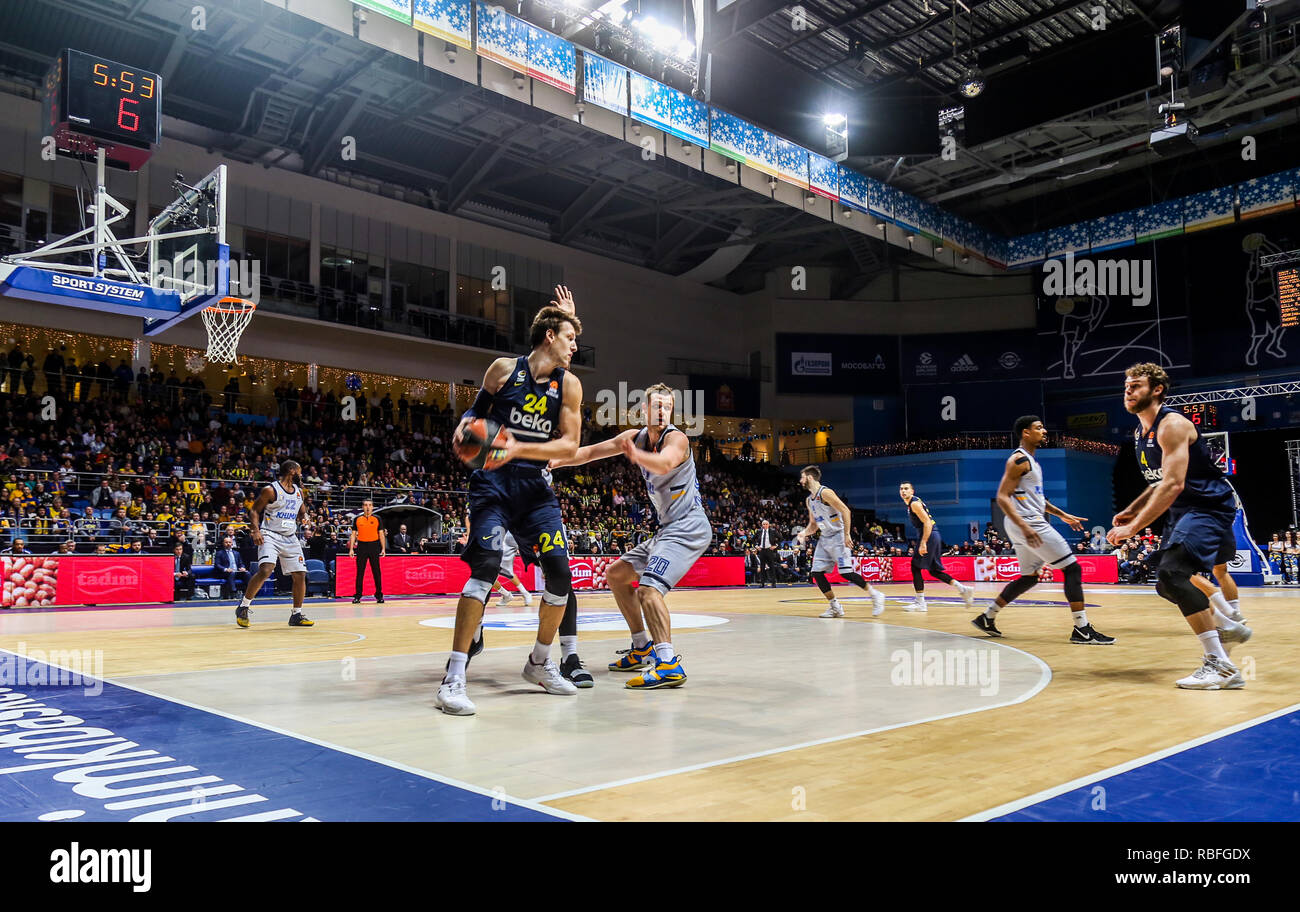 Moscow, Moscow region, Russia. 8th Jan, 2019. Jan Vesely, #24 of ...
