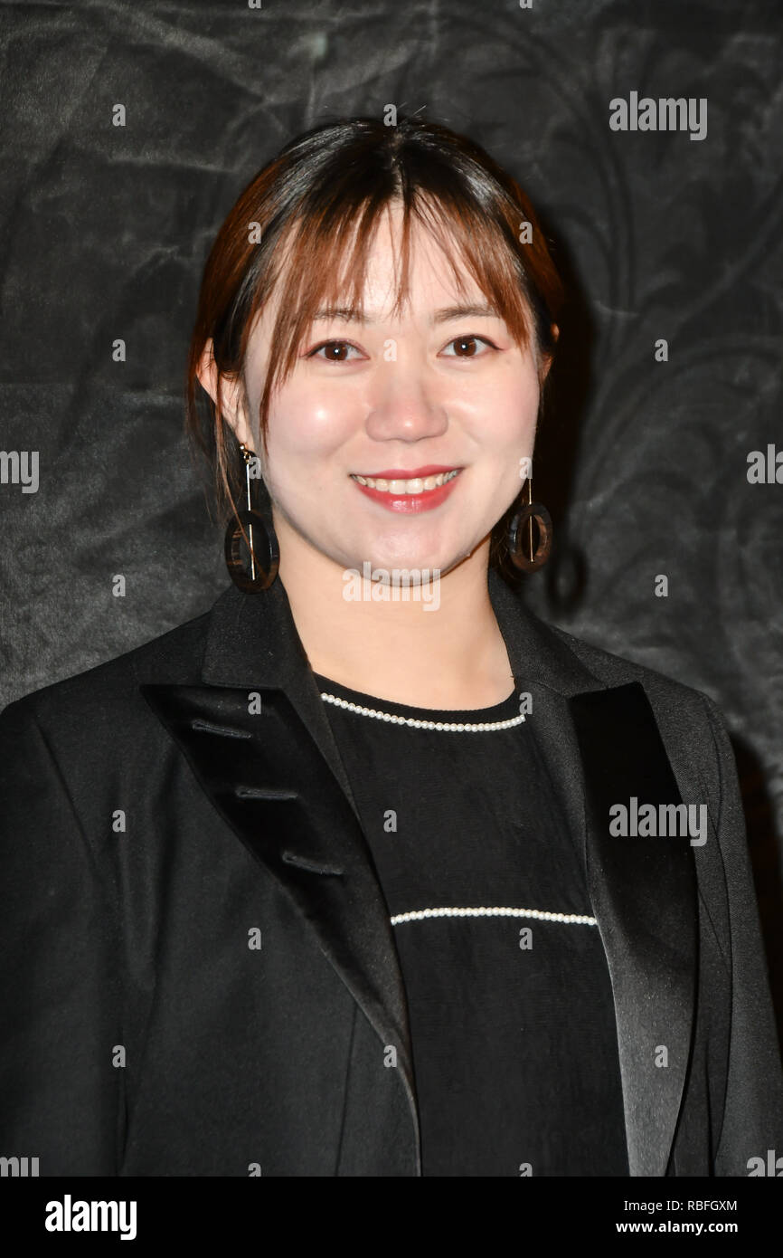 London, UK. 10th Jan 2019. Yige Yang arrives at The Gold Movie Awards ...