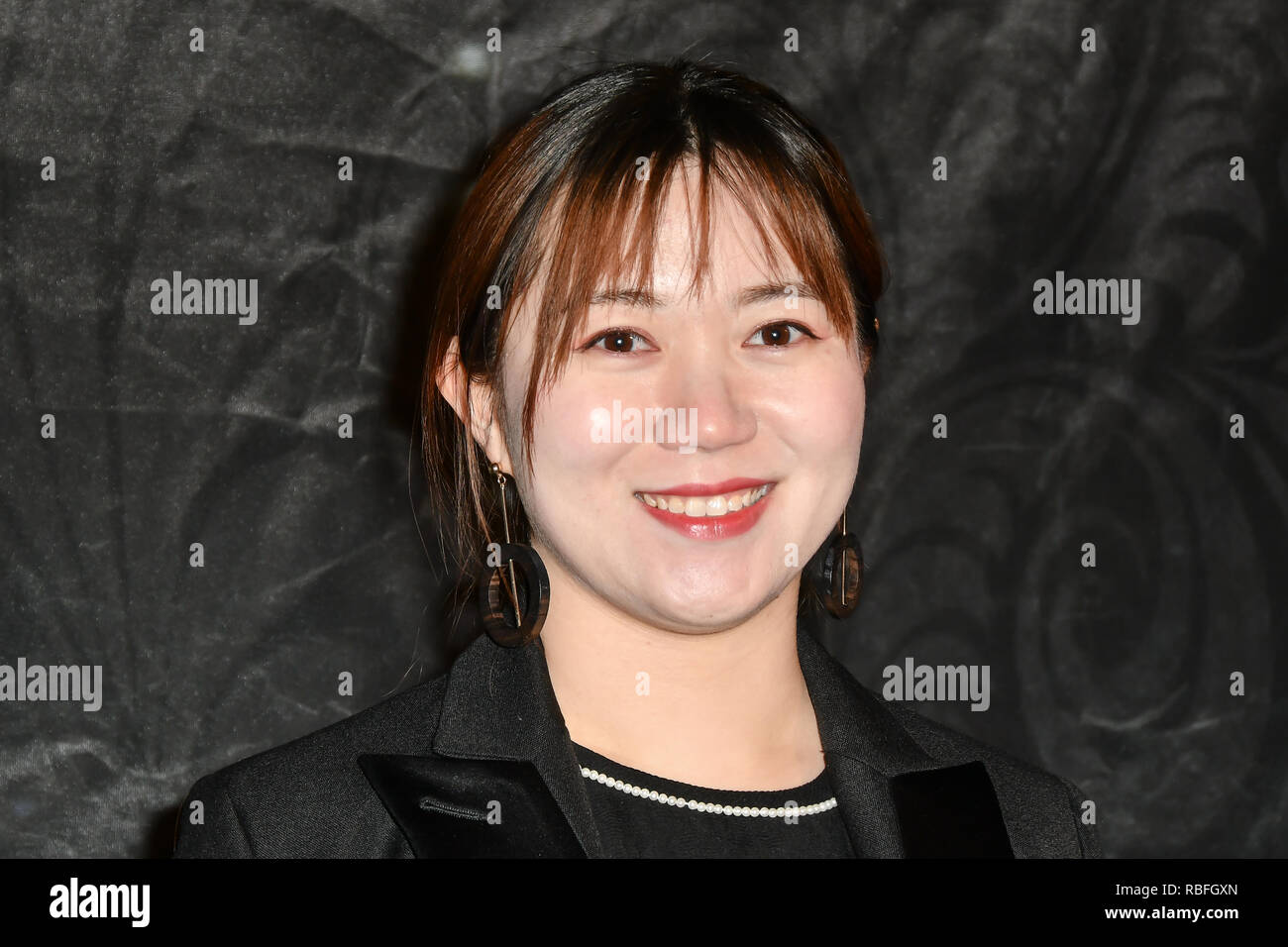 London, UK. 10th Jan 2019. Yige Yang arrives at The Gold Movie Awards ...