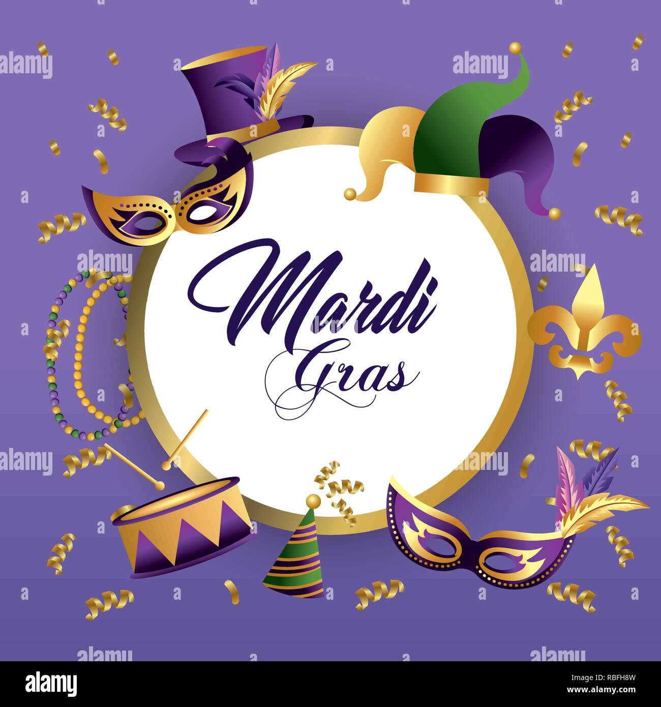 circle merdi grass emblem decoration Stock Vector Image & Art - Alamy