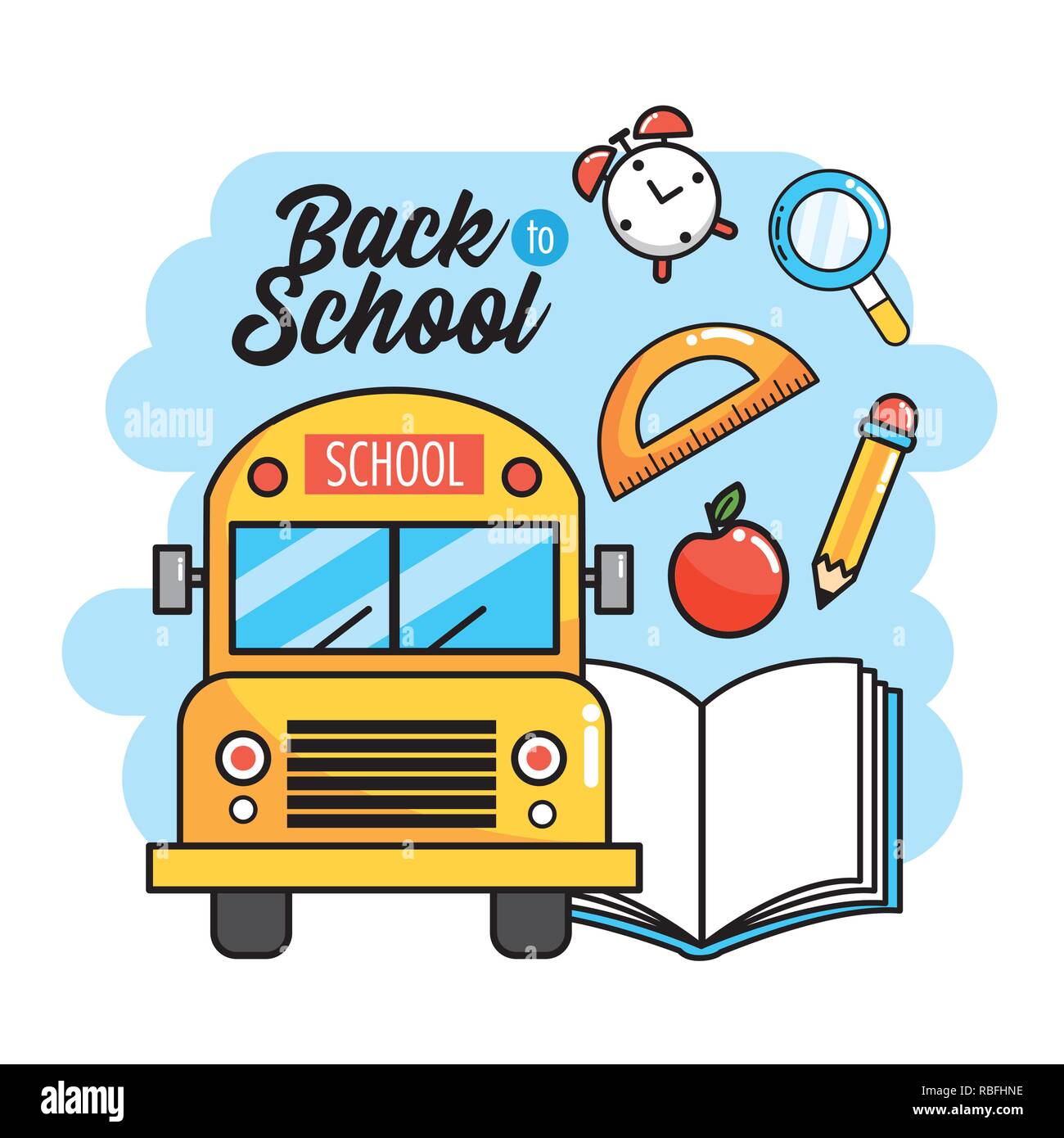 Back Of School Bus Clip Art