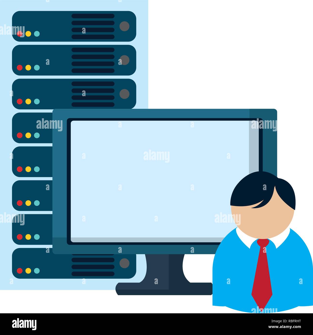 technology computing cartoon Stock Vector Image & Art - Alamy