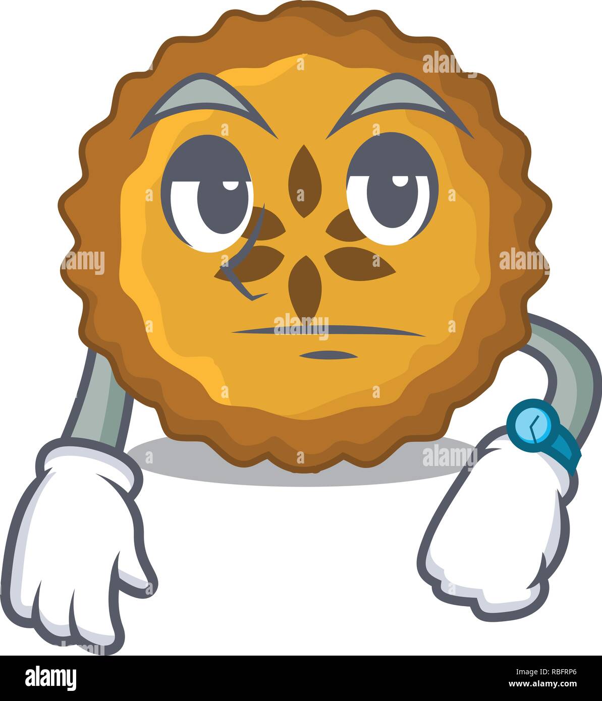 Lattice crust apple pie Stock Vector Images - Alamy