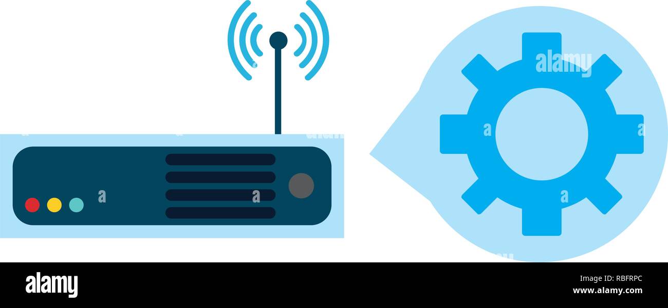 technology computing support cartoon Stock Vector Image & Art - Alamy