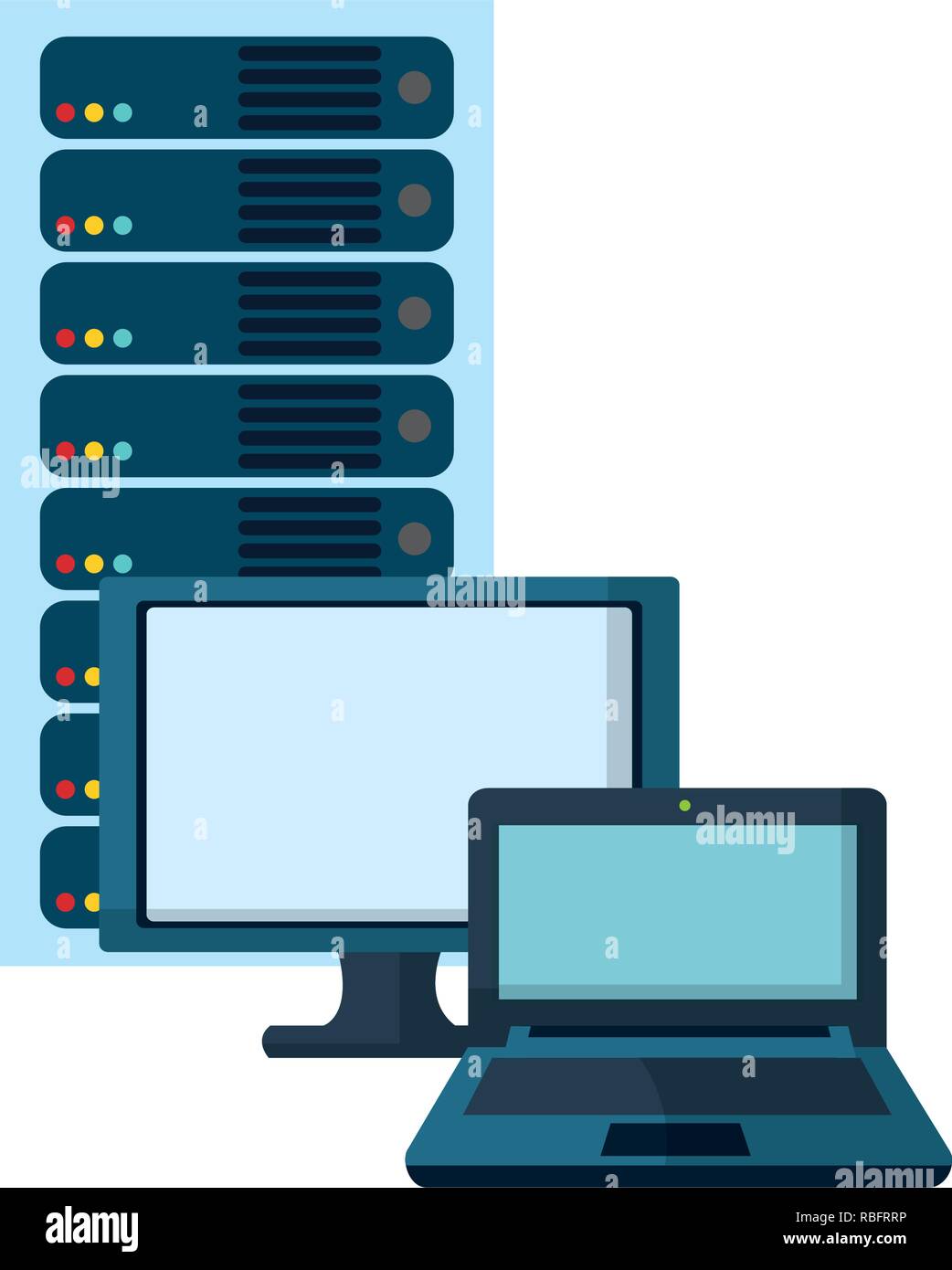 technology computing cartoon Stock Vector Image & Art - Alamy