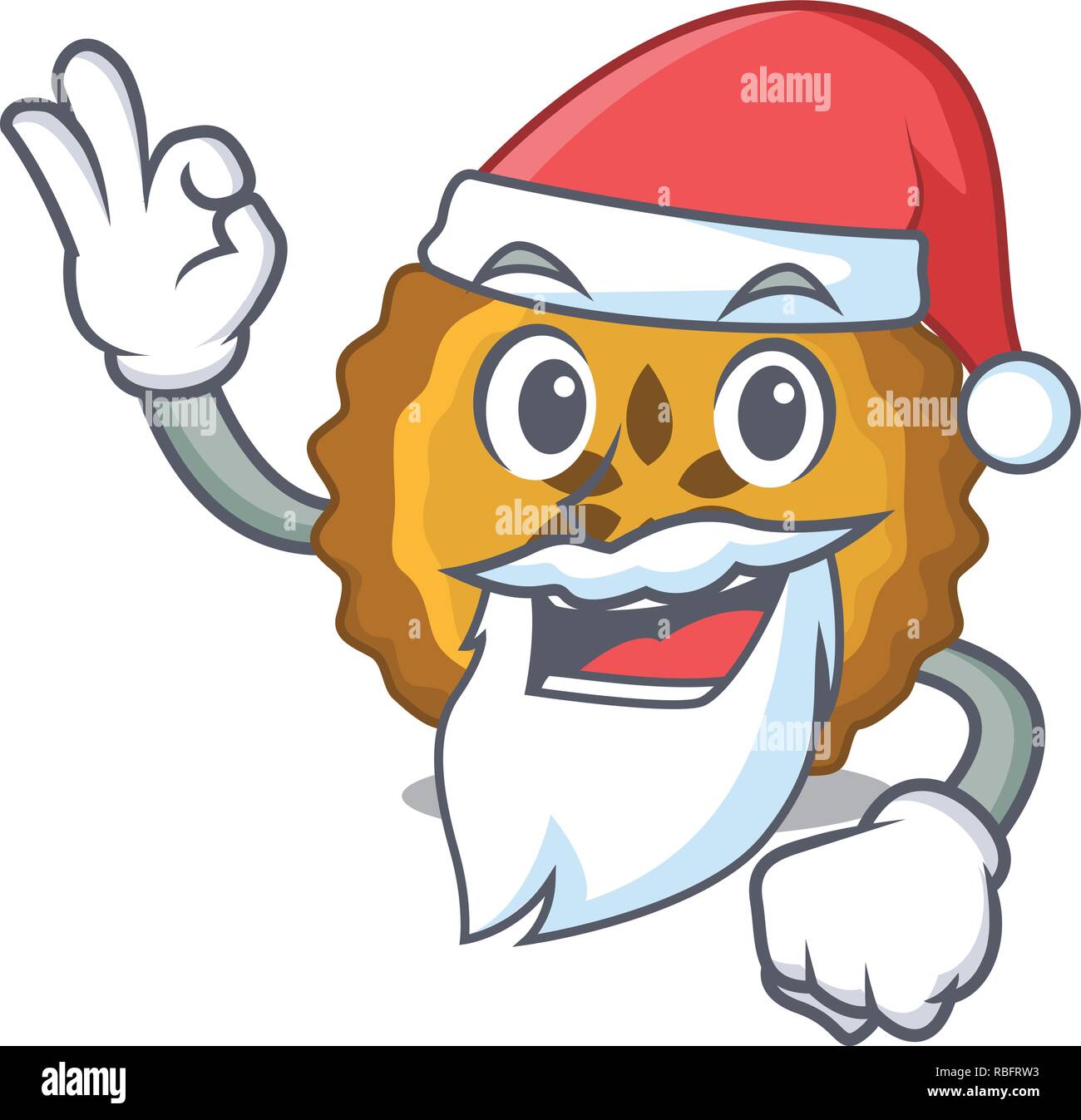 Baked apple christmas Stock Vector Images - Alamy