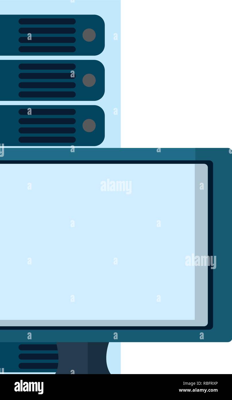 technology computing cartoon Stock Vector Image & Art - Alamy