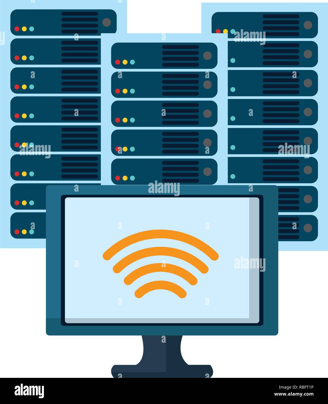 technology computing cartoon Stock Vector Image & Art - Alamy