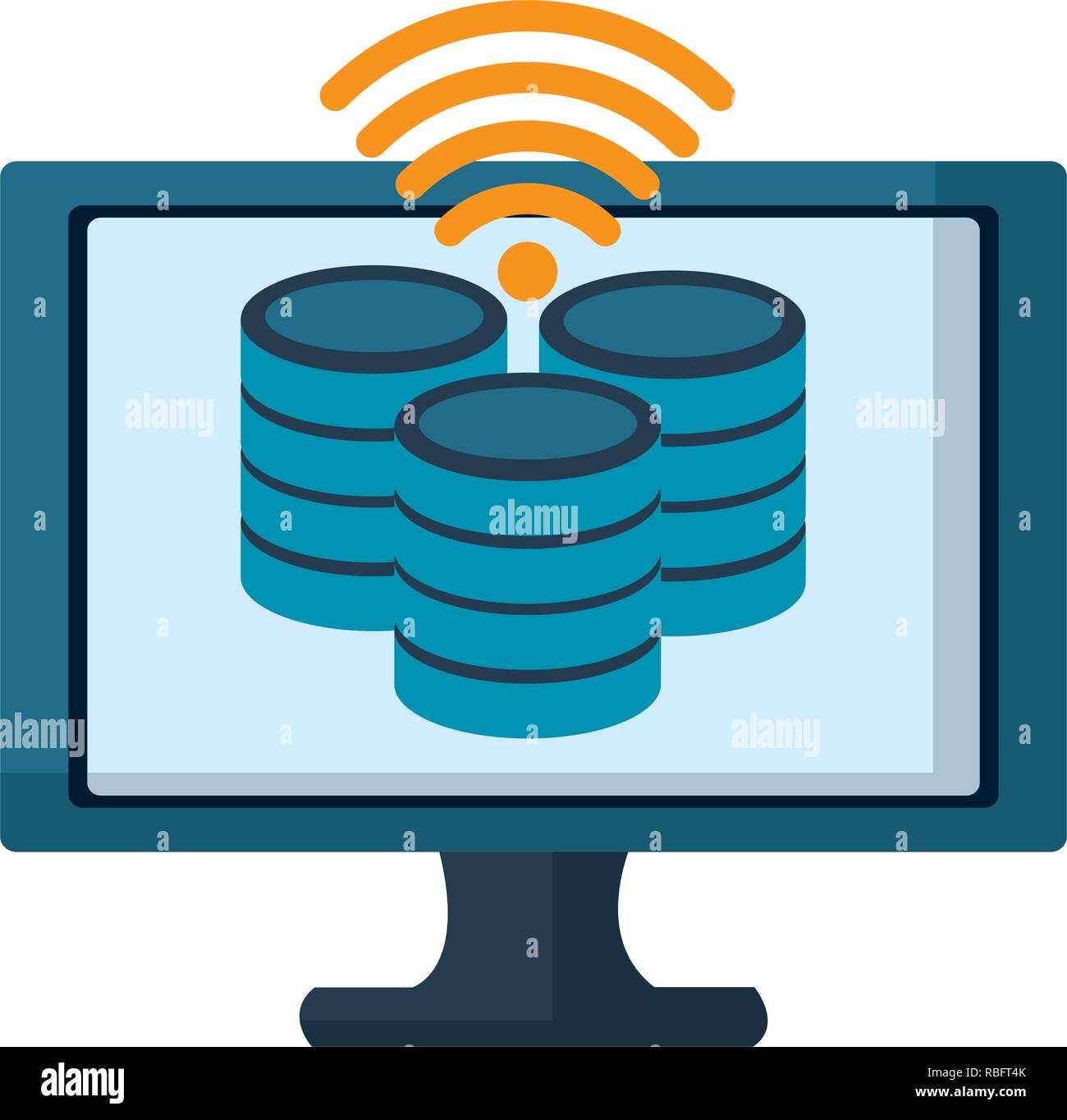 technology computing cartoon Stock Vector Image & Art - Alamy