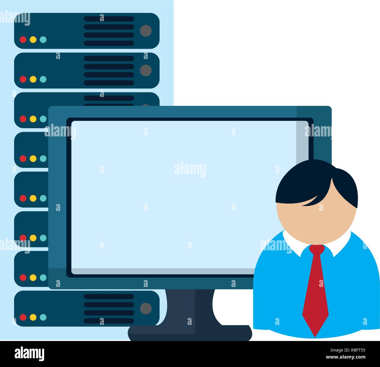 technology computing cartoon Stock Vector Image & Art - Alamy