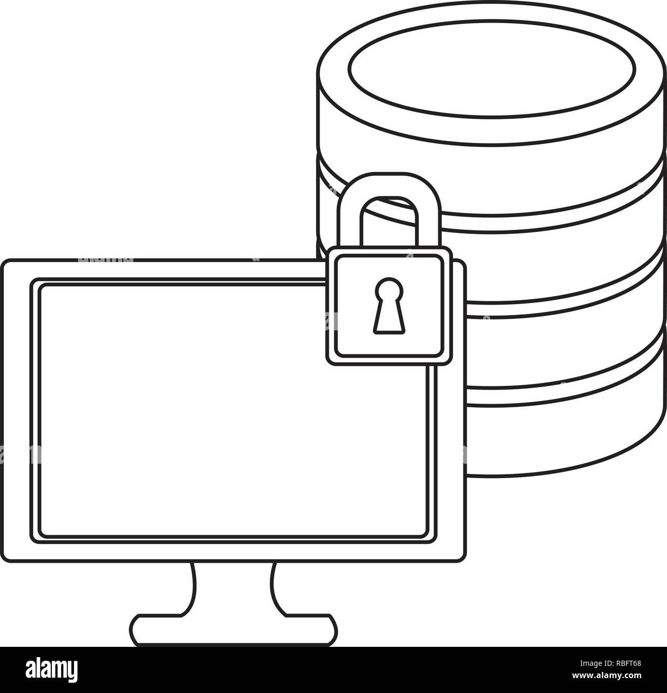 technology computing cartoon Stock Vector Image & Art - Alamy