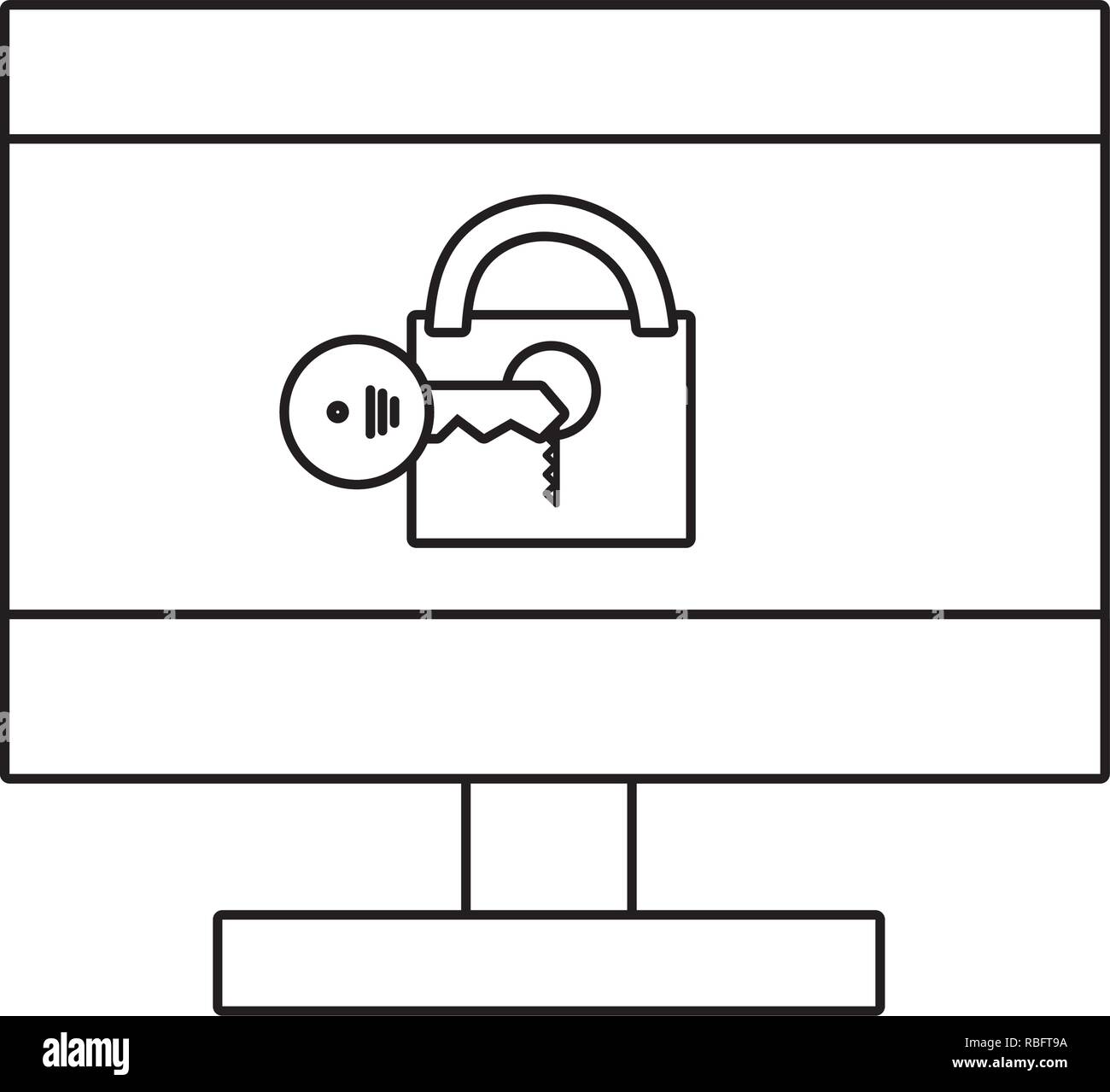 technology computing cartoon Stock Vector Image & Art - Alamy