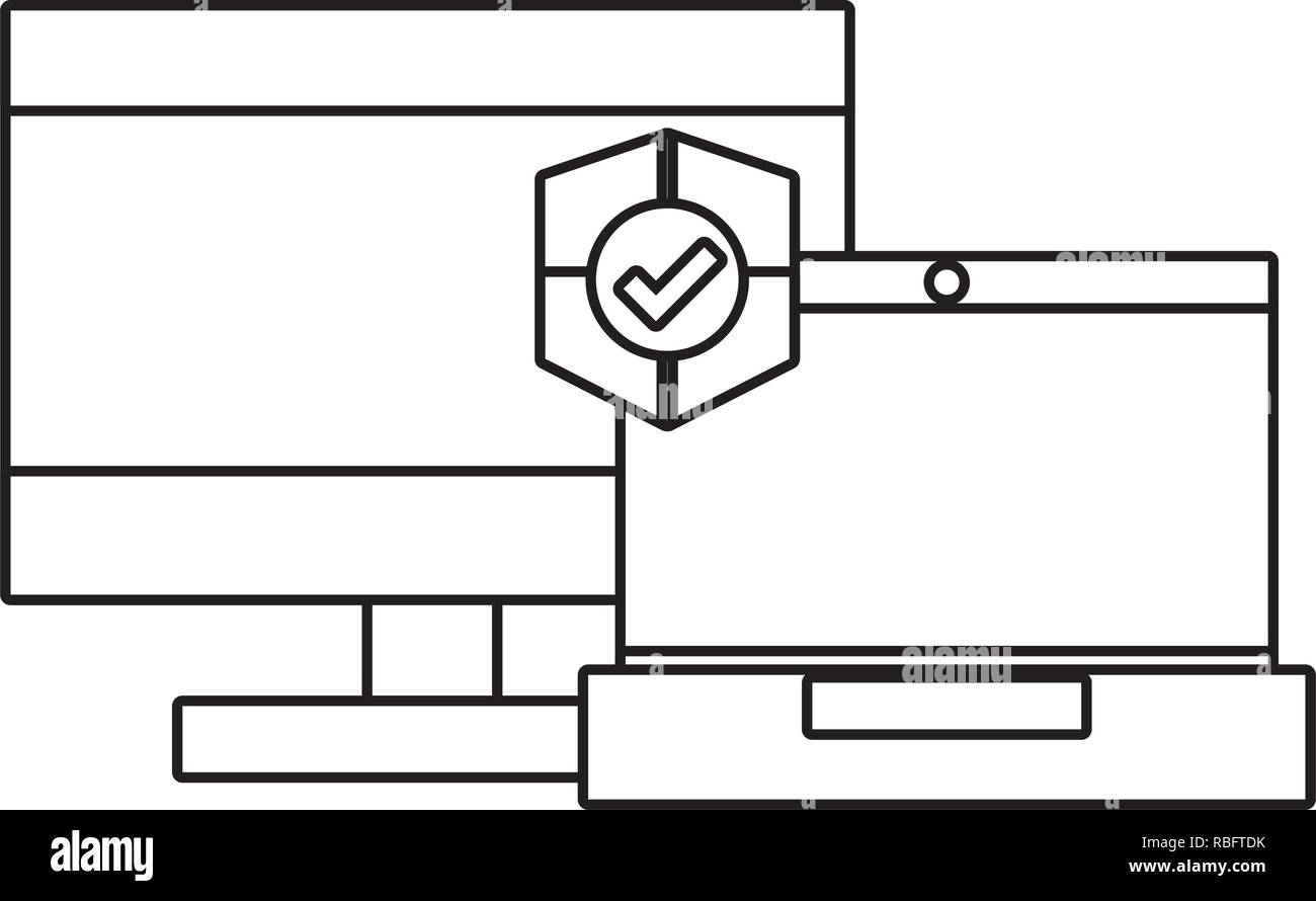 technology computing cartoon Stock Vector Image & Art - Alamy