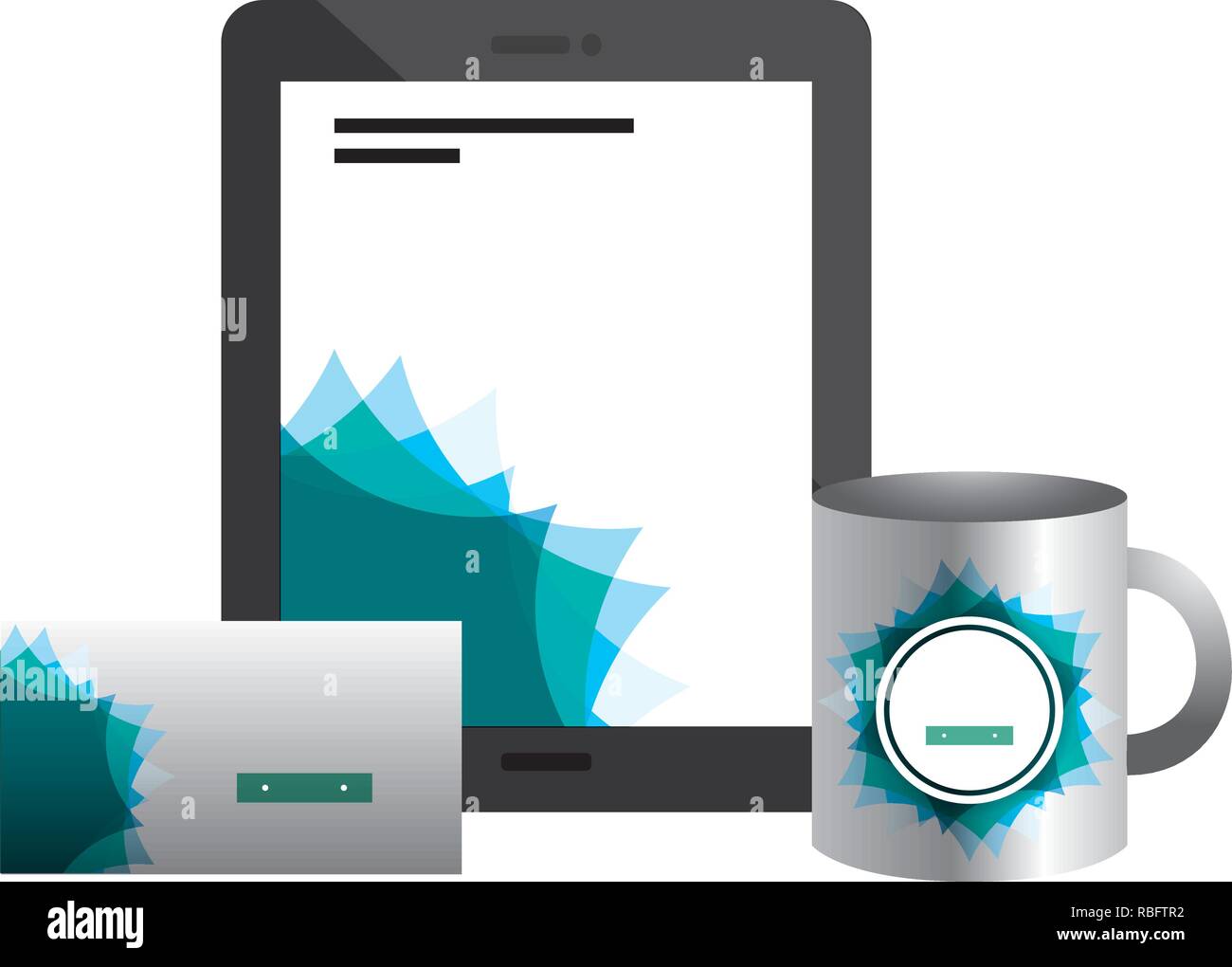 corporate merchandise elements cartoon Stock Vector Image & Art - Alamy