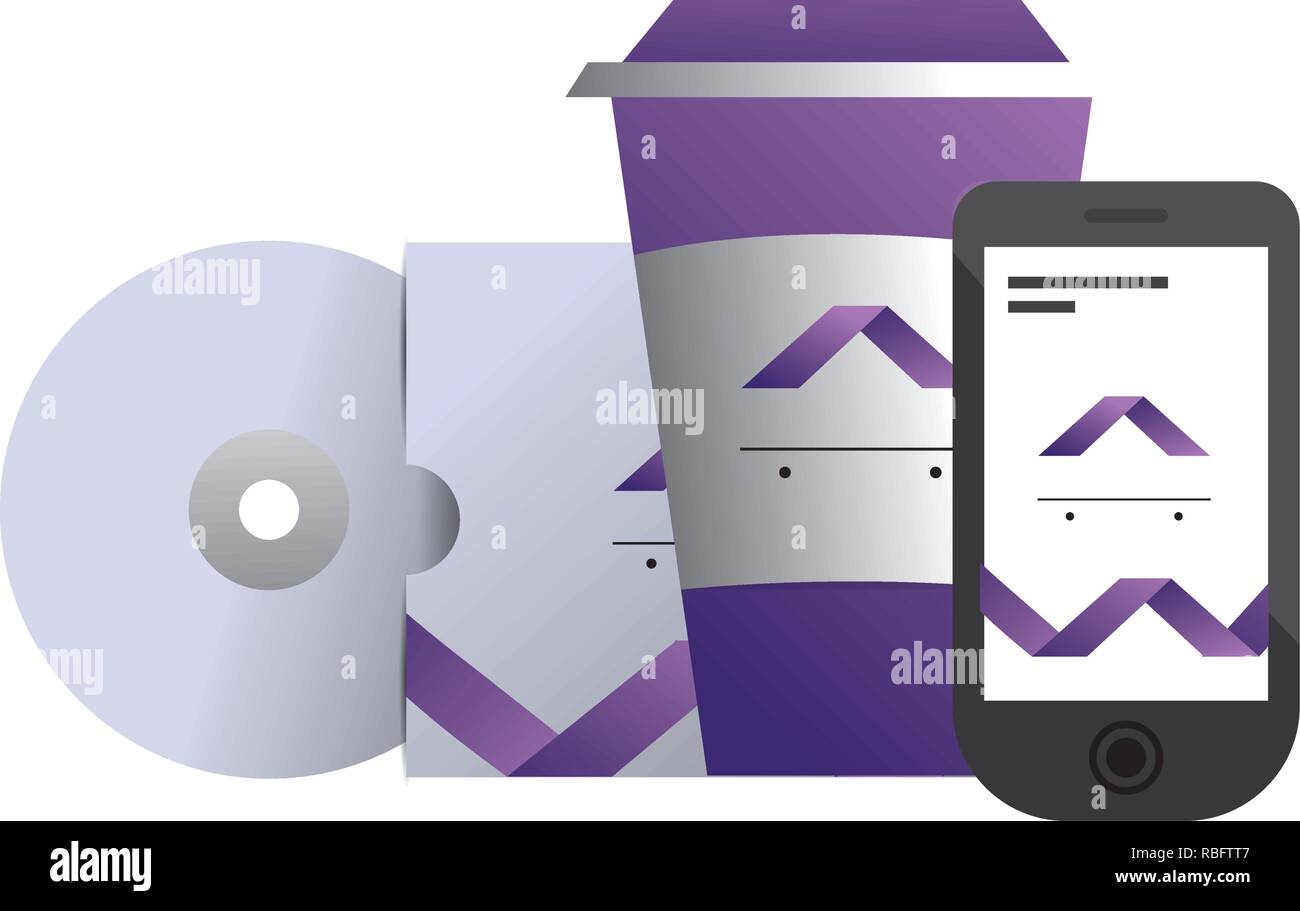 corporate merchandise elements cartoon Stock Vector Image & Art - Alamy