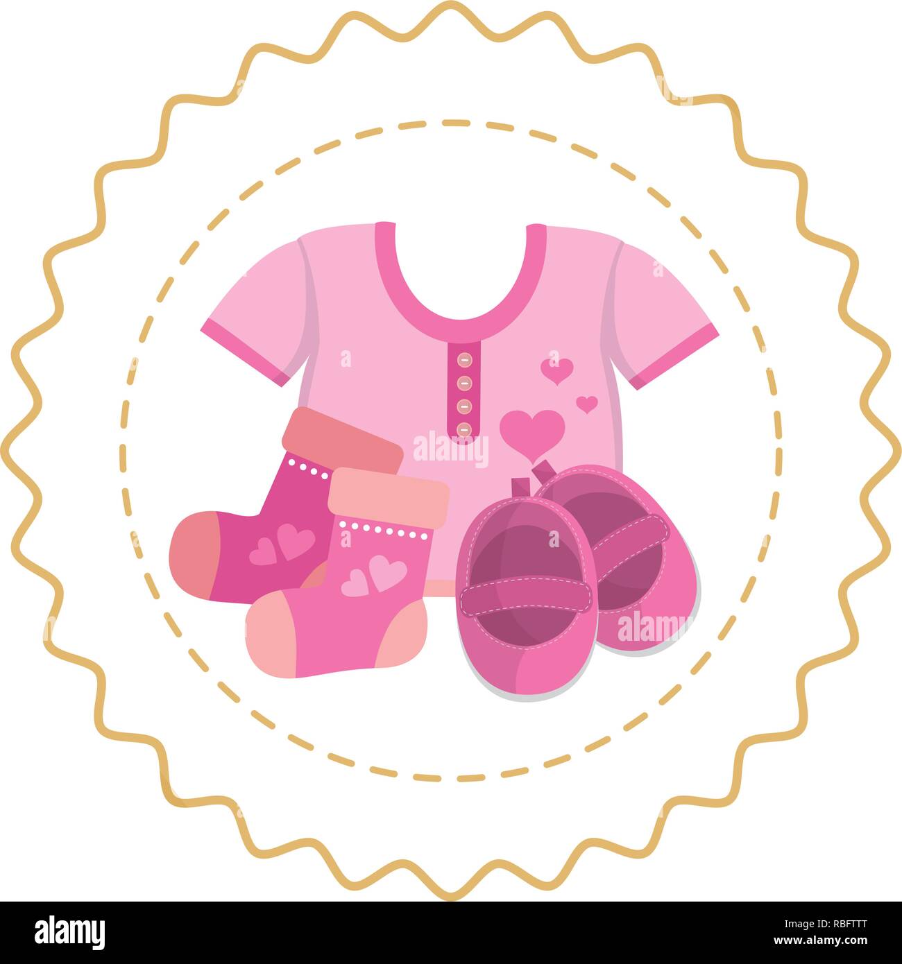 cute baby shower cartoon Stock Vector Image & Art - Alamy