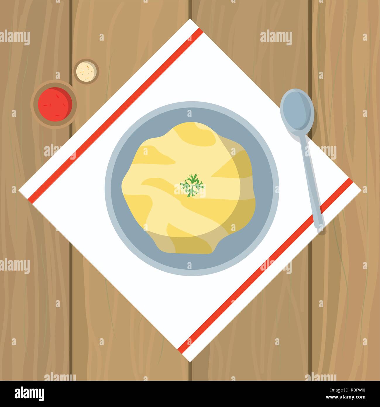 delicious food cartoon Stock Vector Image & Art - Alamy