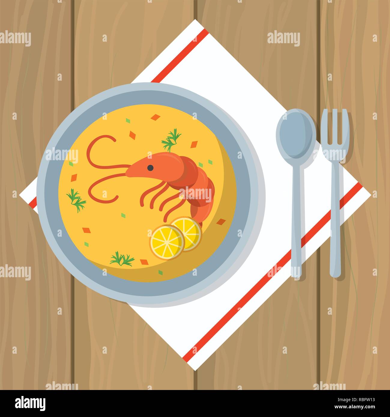 delicious food cartoon Stock Vector Image & Art - Alamy