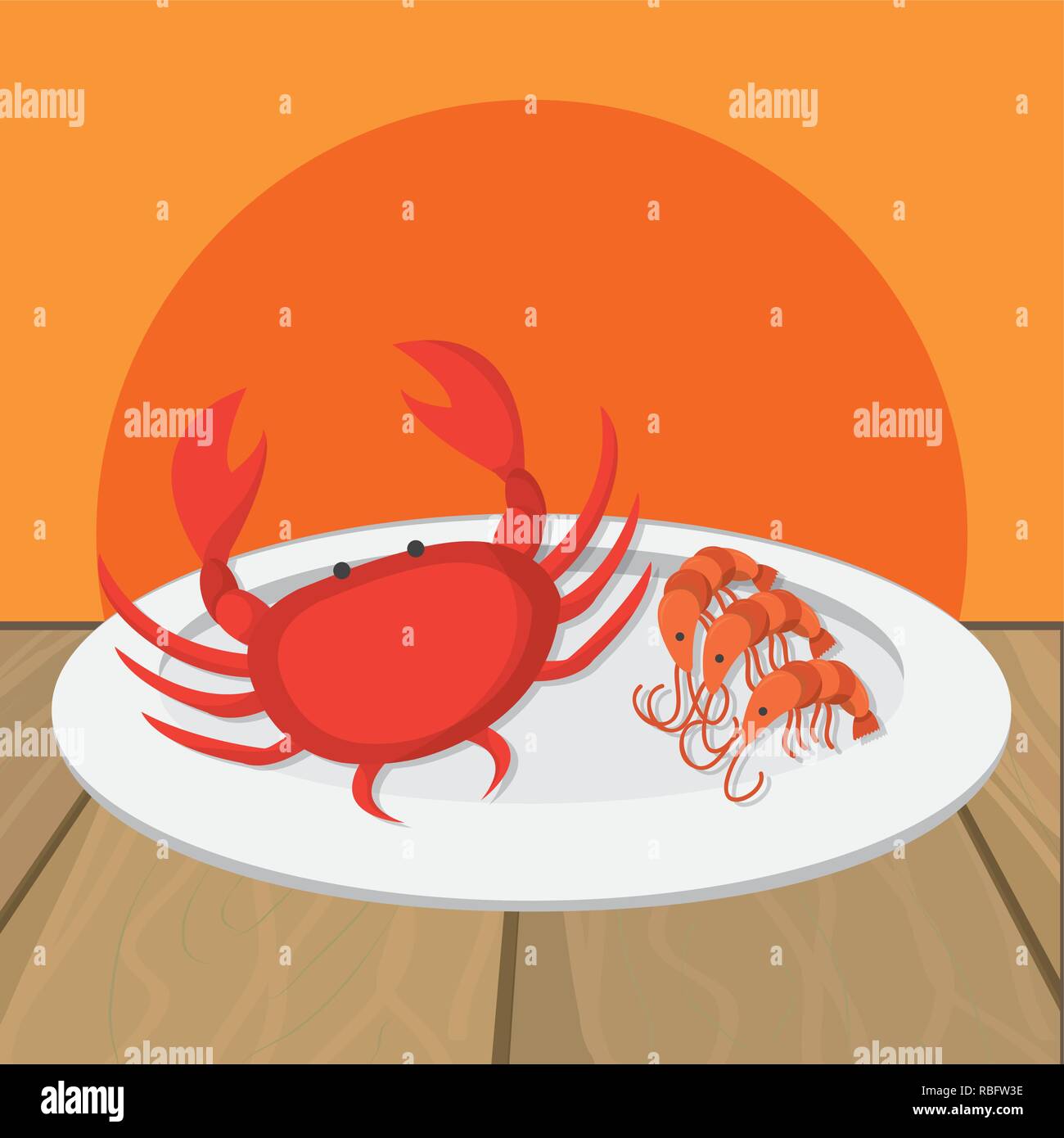delicious food cartoon Stock Vector Image & Art - Alamy