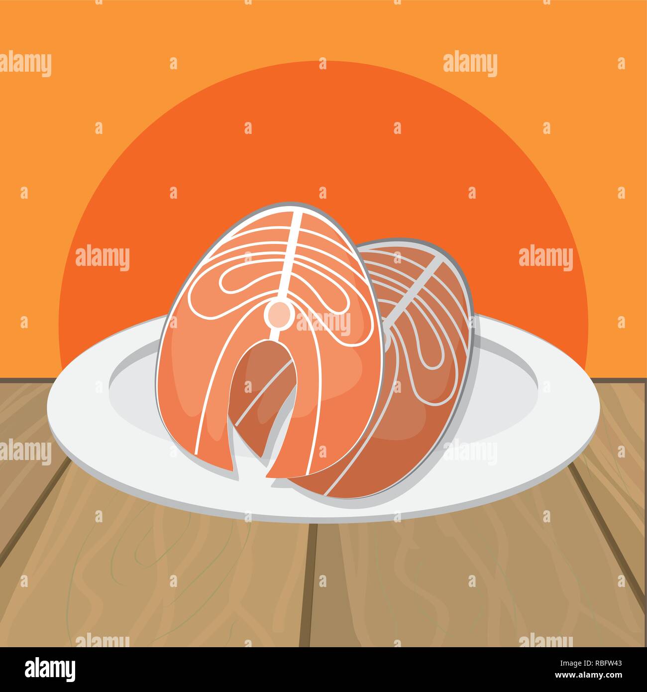 delicious food cartoon Stock Vector Image & Art - Alamy