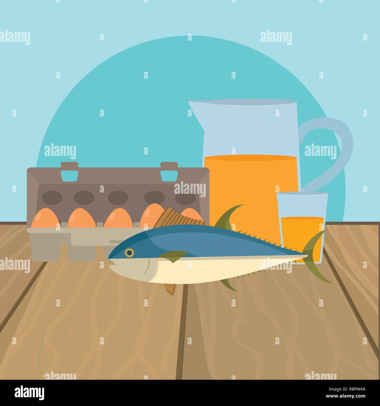 delicious food cartoon Stock Vector Image & Art - Alamy