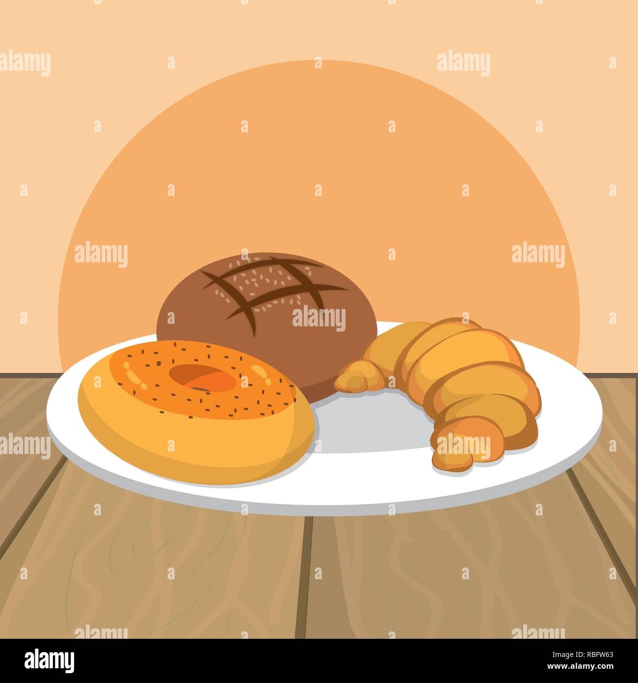 delicious food cartoon Stock Vector Image & Art - Alamy