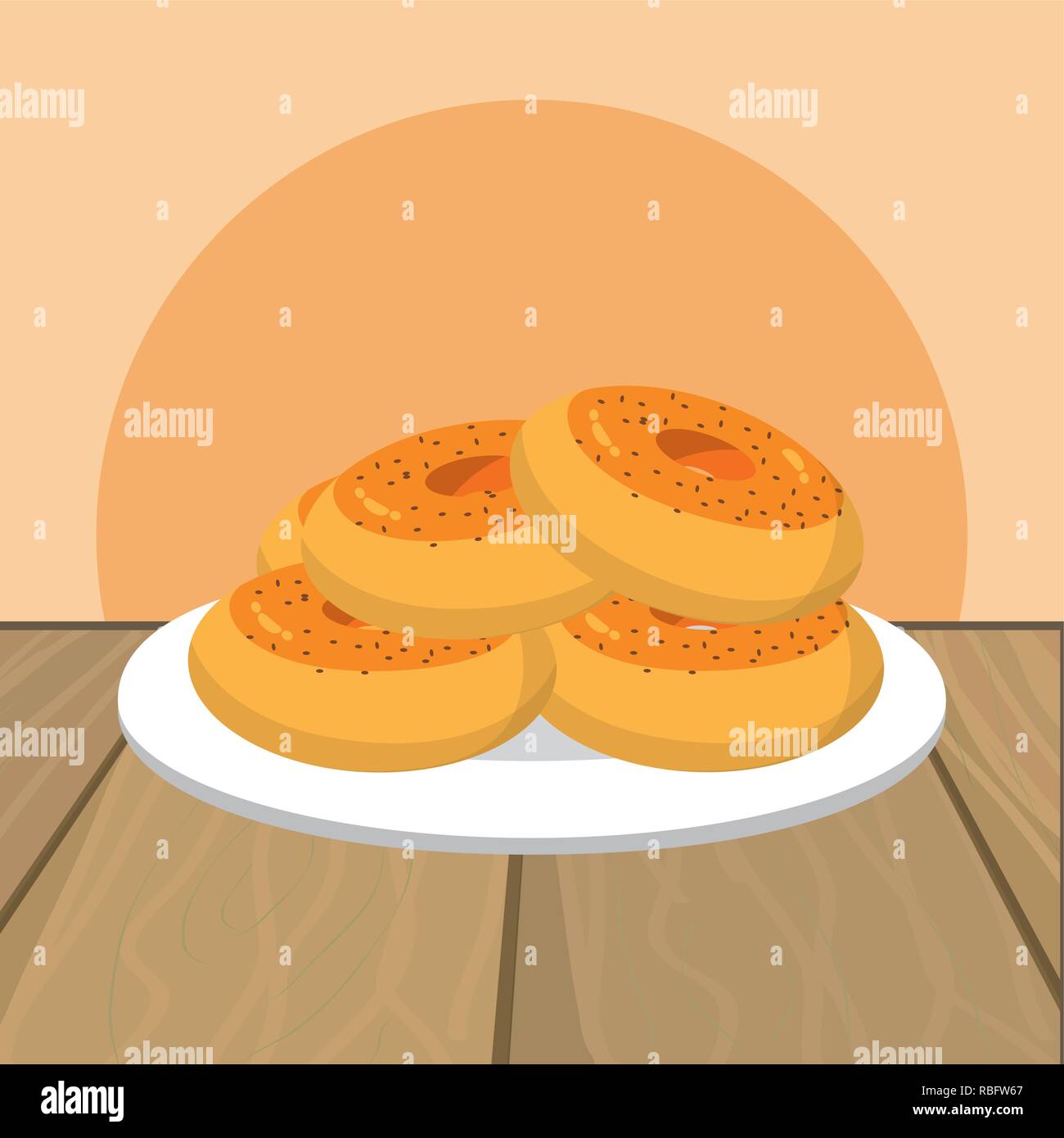 delicious food cartoon Stock Vector Image & Art - Alamy