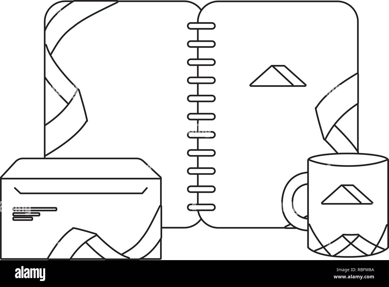 corporate merchandise elements cartoon Stock Vector Image & Art - Alamy