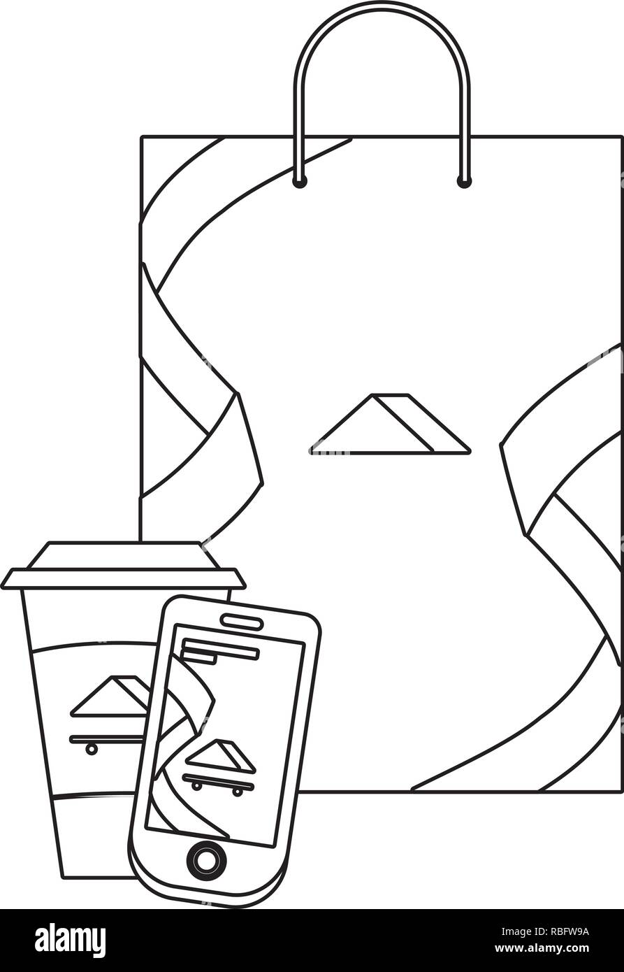 corporate merchandise elements cartoon Stock Vector Image & Art - Alamy