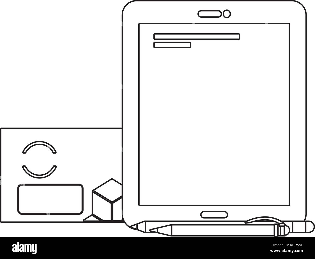 corporate merchandise elements cartoon Stock Vector Image & Art - Alamy