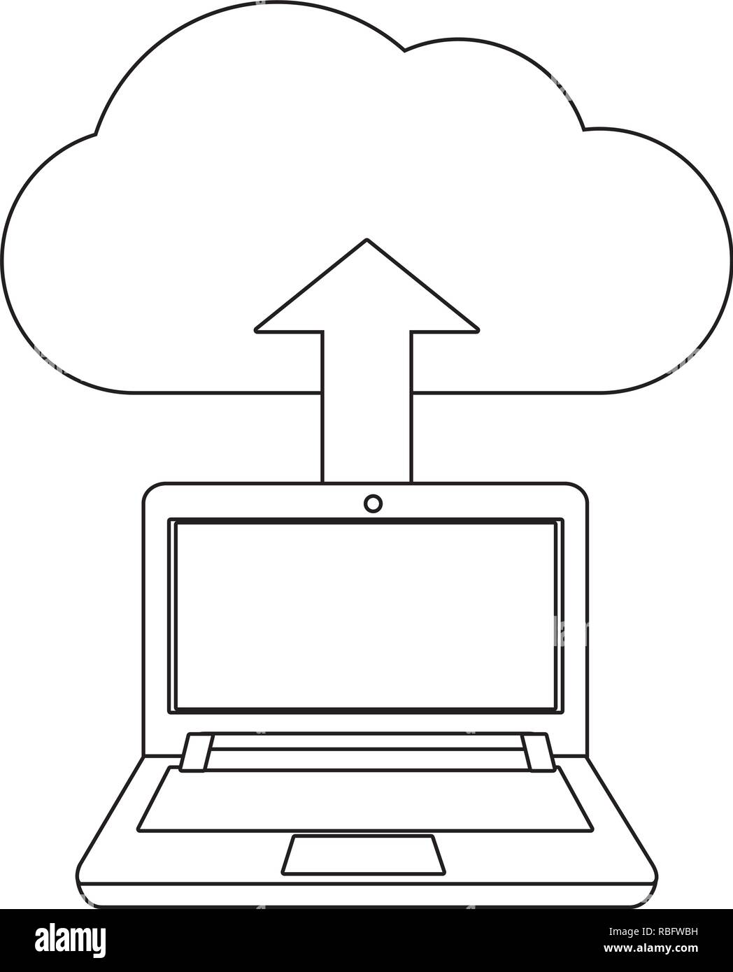 technology computing cartoon Stock Vector Image & Art - Alamy