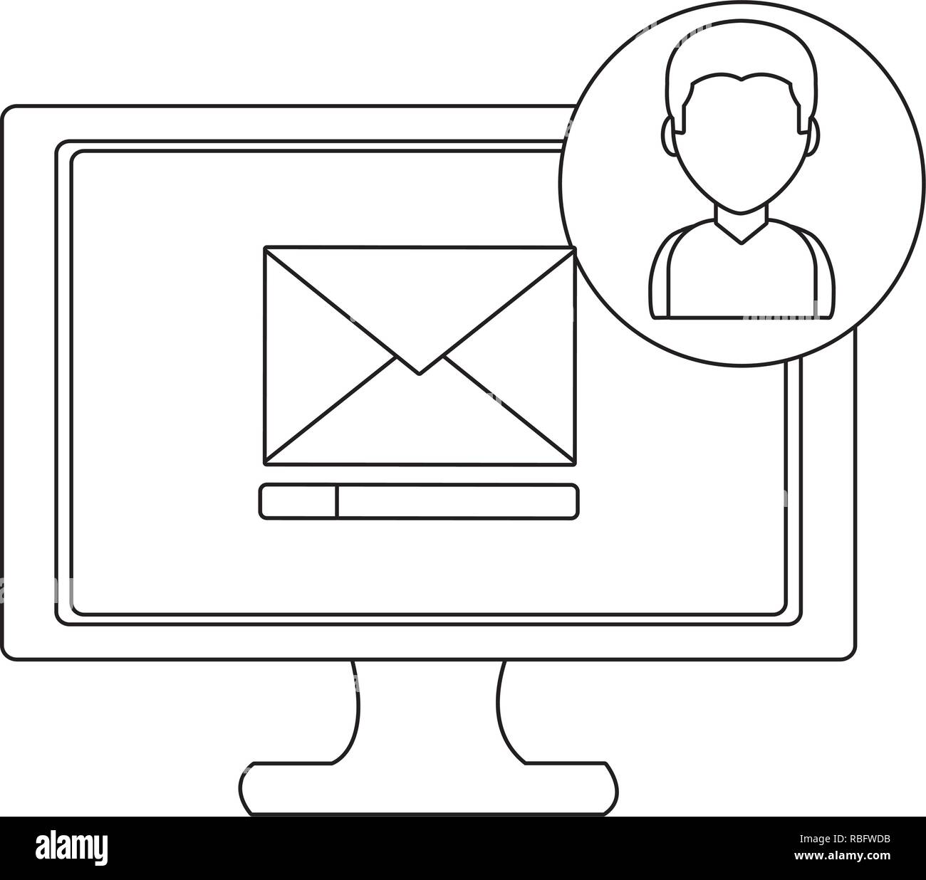 technology computing cartoon Stock Vector Image & Art - Alamy