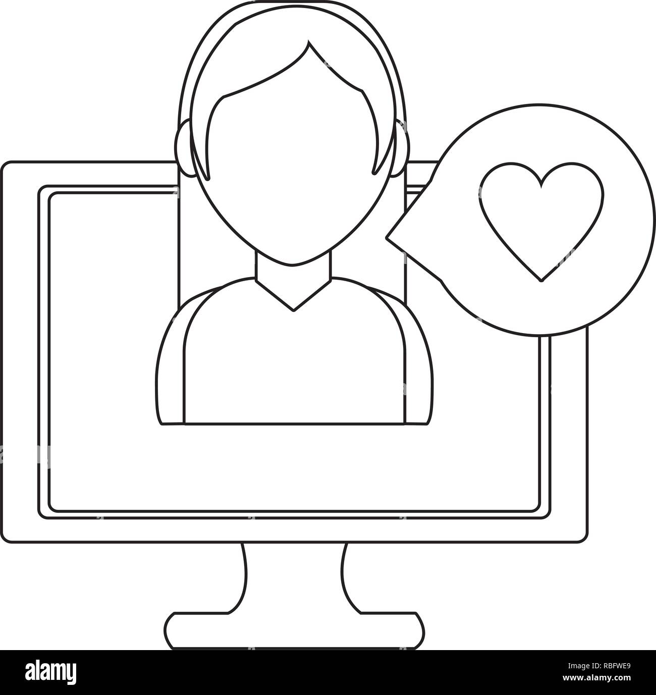 technology computing cartoon Stock Vector Image & Art - Alamy