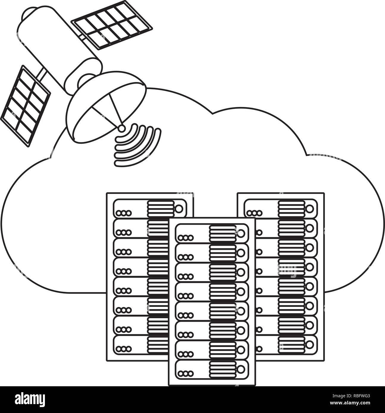 technology computing cartoon Stock Vector Image & Art - Alamy
