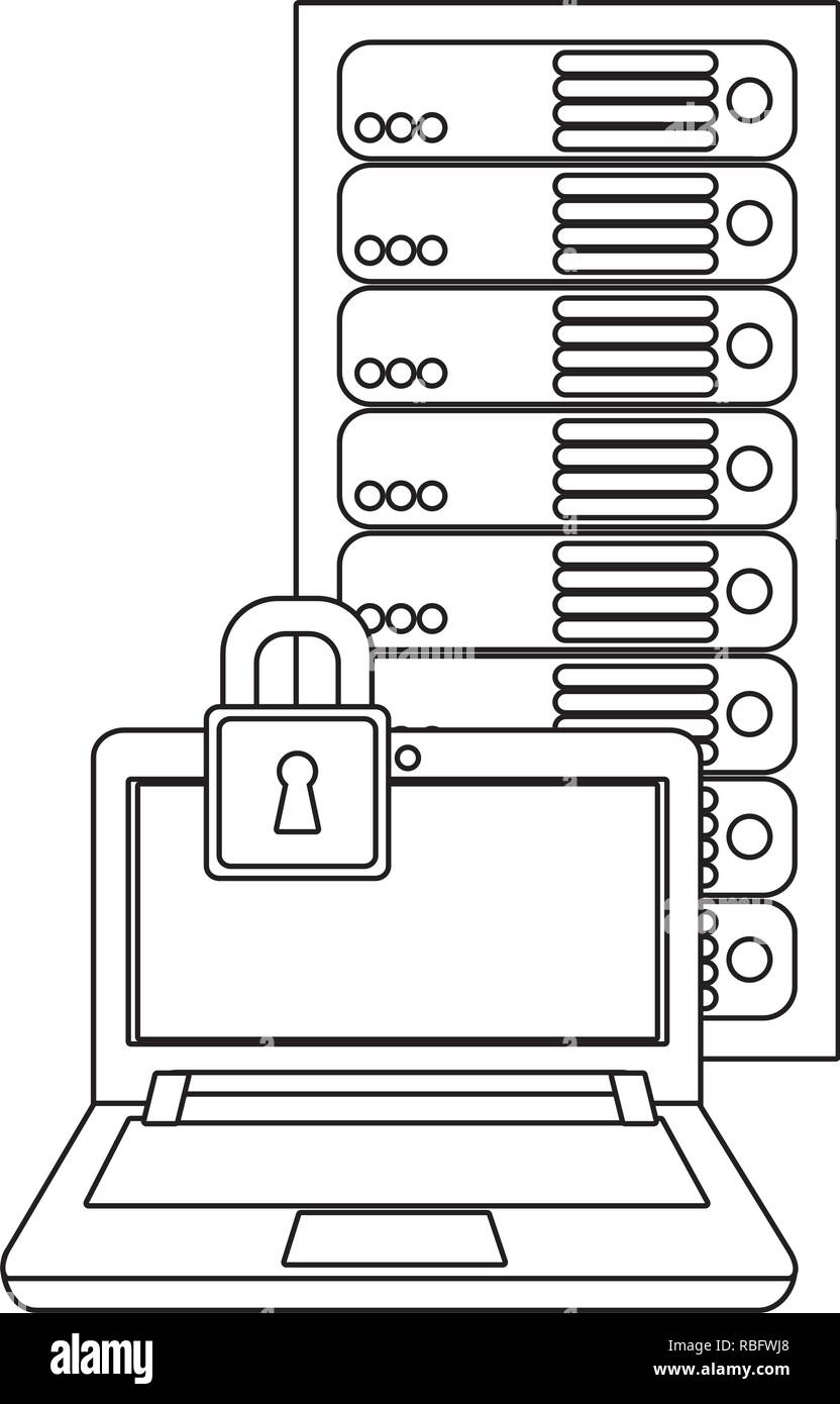 technology computing cartoon Stock Vector Image & Art - Alamy