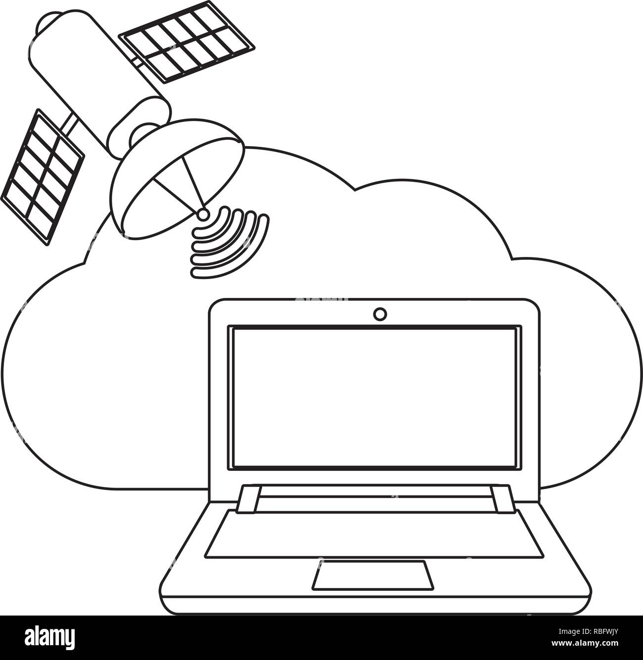 technology computing cartoon Stock Vector Image & Art - Alamy