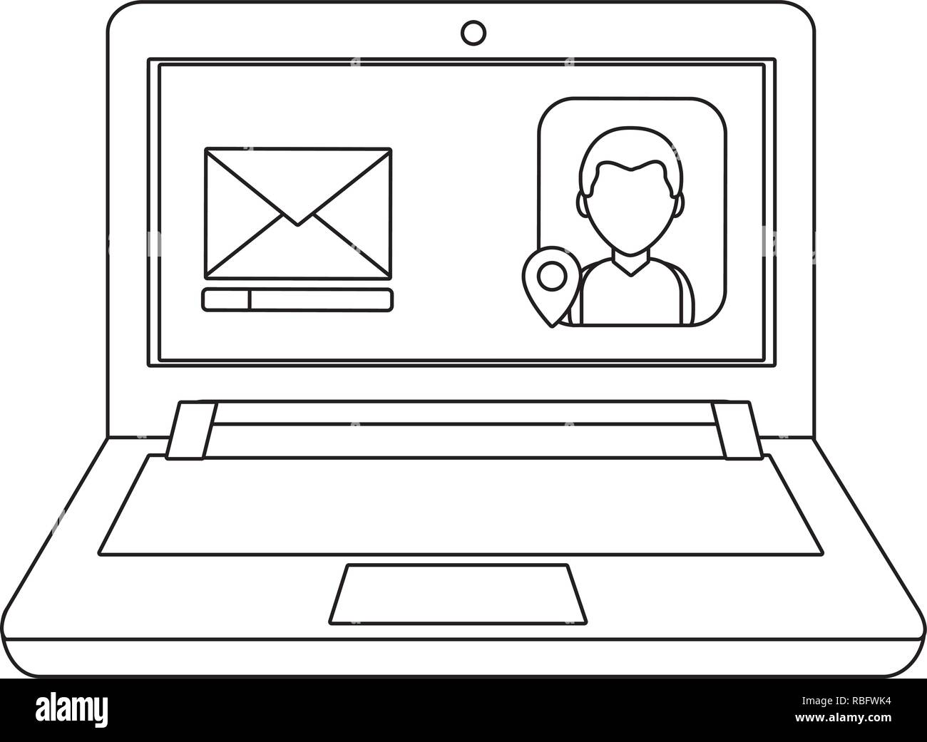 technology computing cartoon Stock Vector Image & Art - Alamy