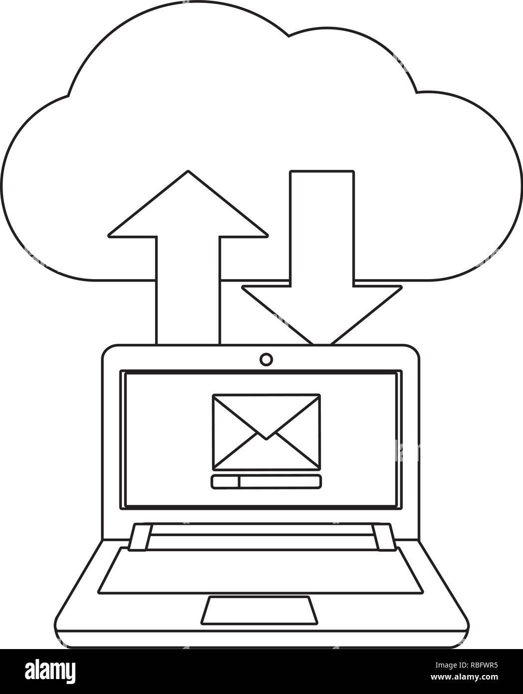 technology computing cartoon Stock Vector Image & Art - Alamy