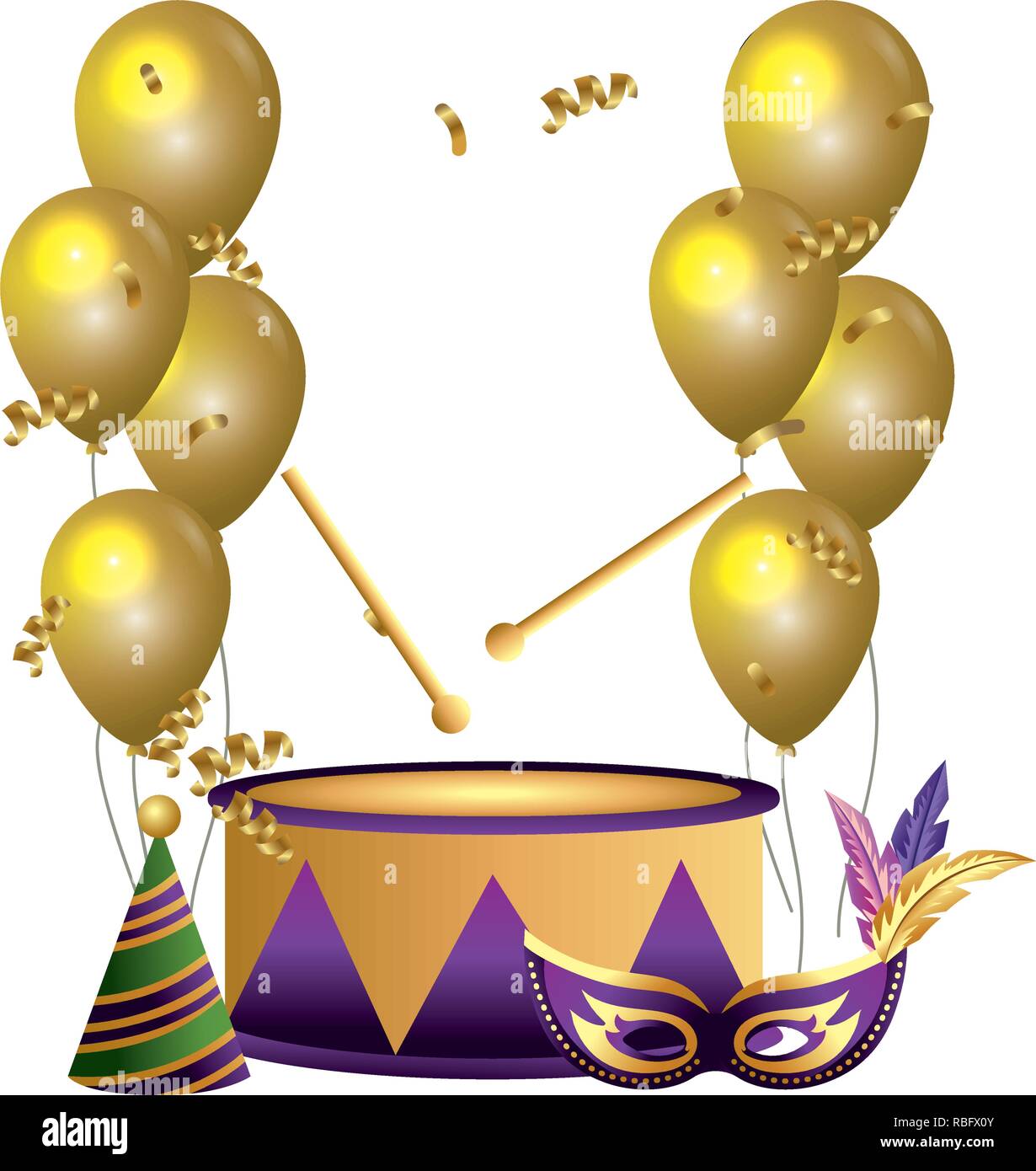 party element cartoon Stock Vector Image & Art - Alamy