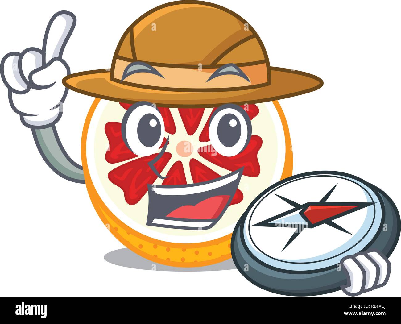 Fruits wedges Stock Vector Images - Alamy