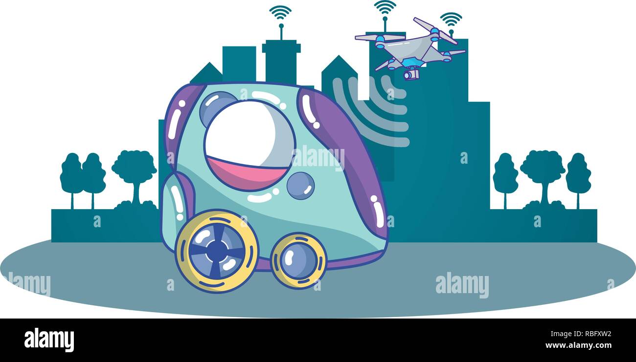 future concept cartoon Stock Vector Image & Art - Alamy