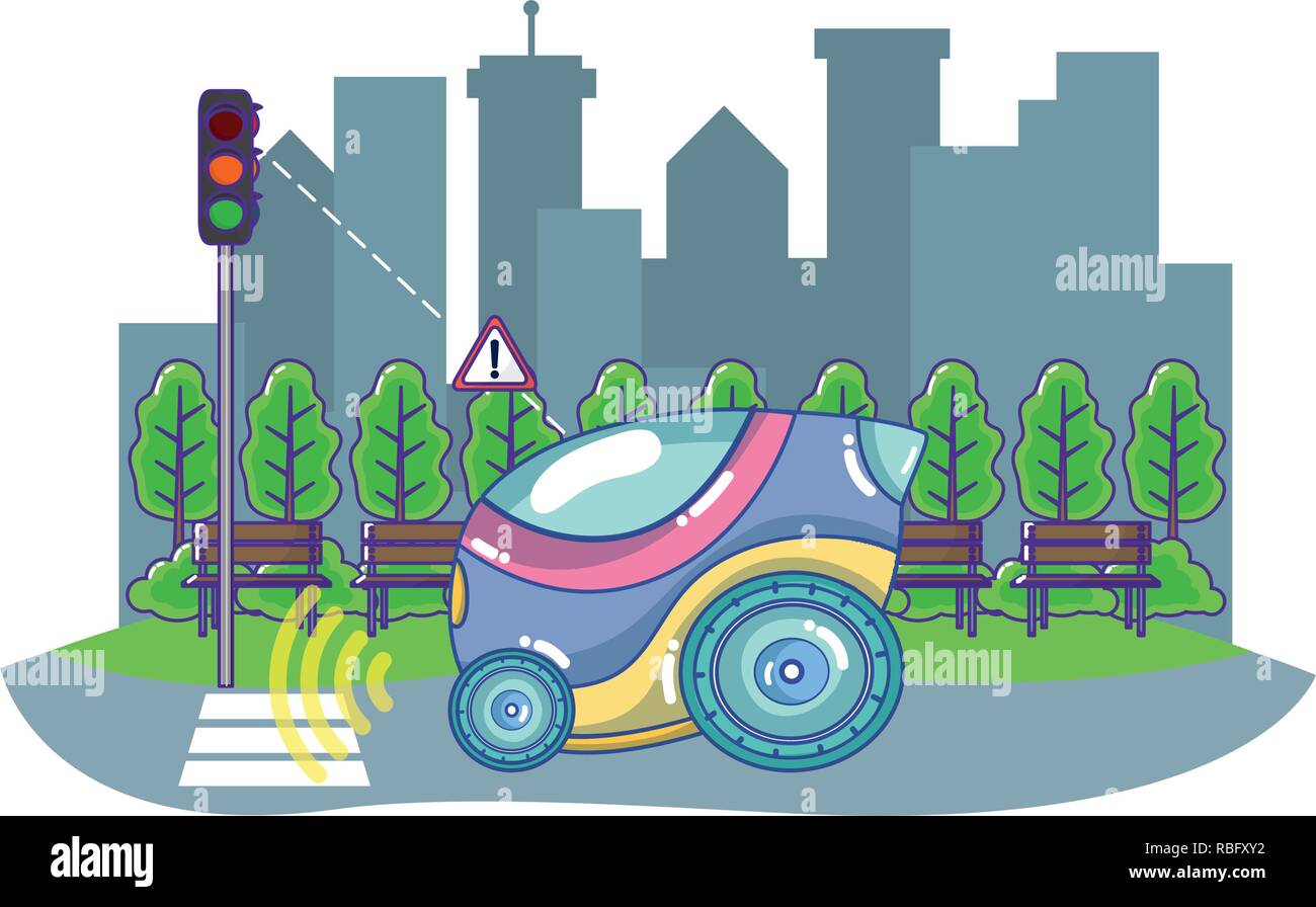 future concept cartoon Stock Vector Image & Art - Alamy