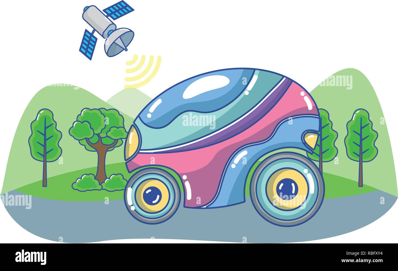 future concept cartoon Stock Vector Image & Art - Alamy