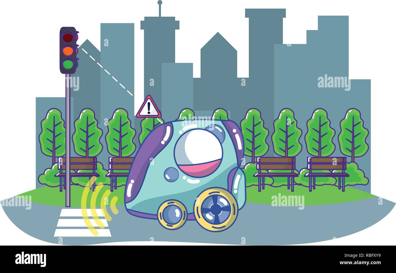 future concept cartoon Stock Vector Image & Art - Alamy