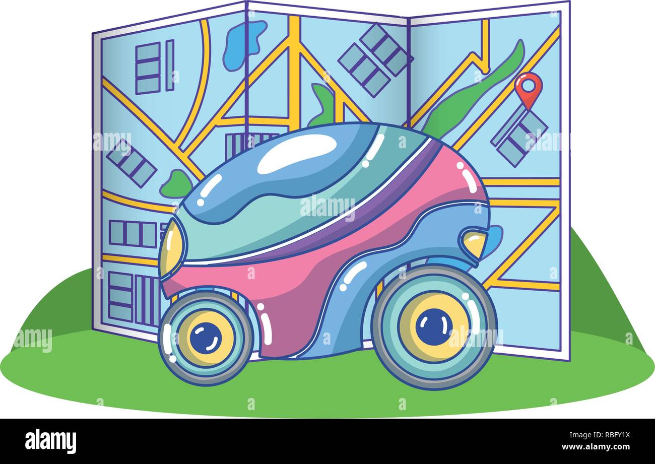 future concept cartoon Stock Vector Image & Art - Alamy