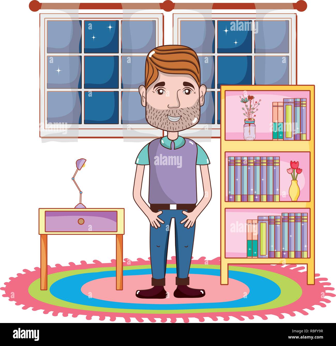 young man body cartoon Stock Vector Image & Art - Alamy